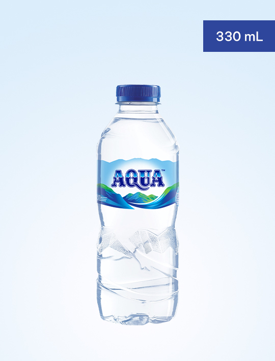 Bottled Water : Aqua Mountain Spring Water 330ml