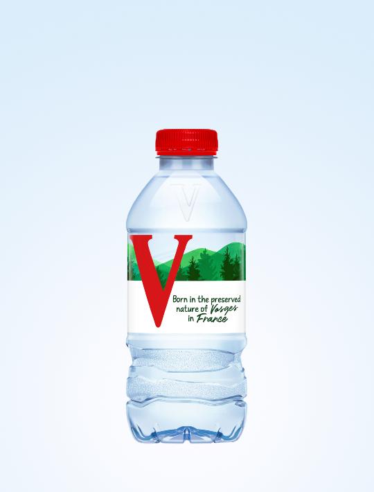 Bottled Water : Vittel Natural Mineral Water 330ml